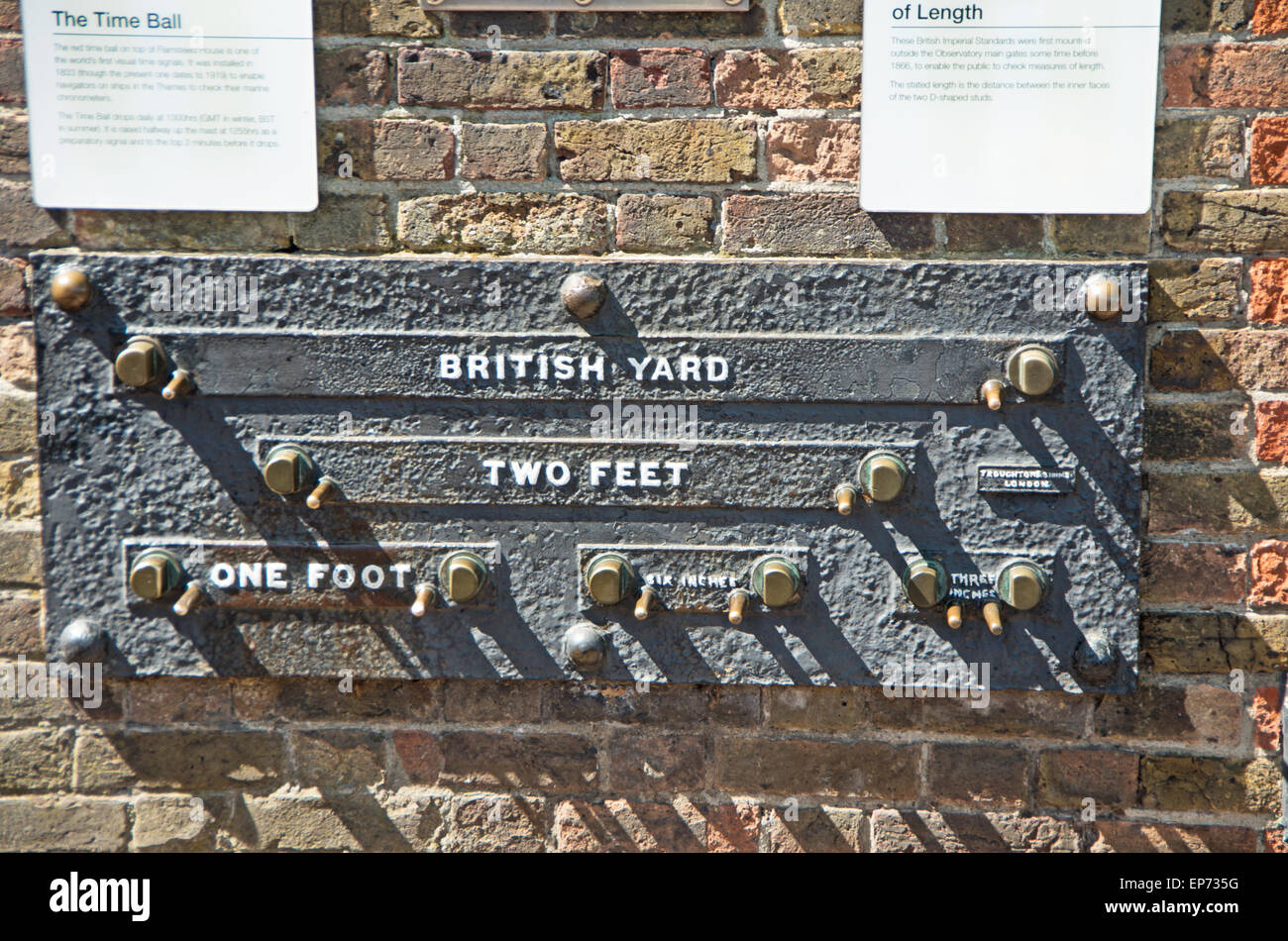 Yard Sign 2 Feet One Feet Sign Royal Observatory Greenwich, Greenwich ...