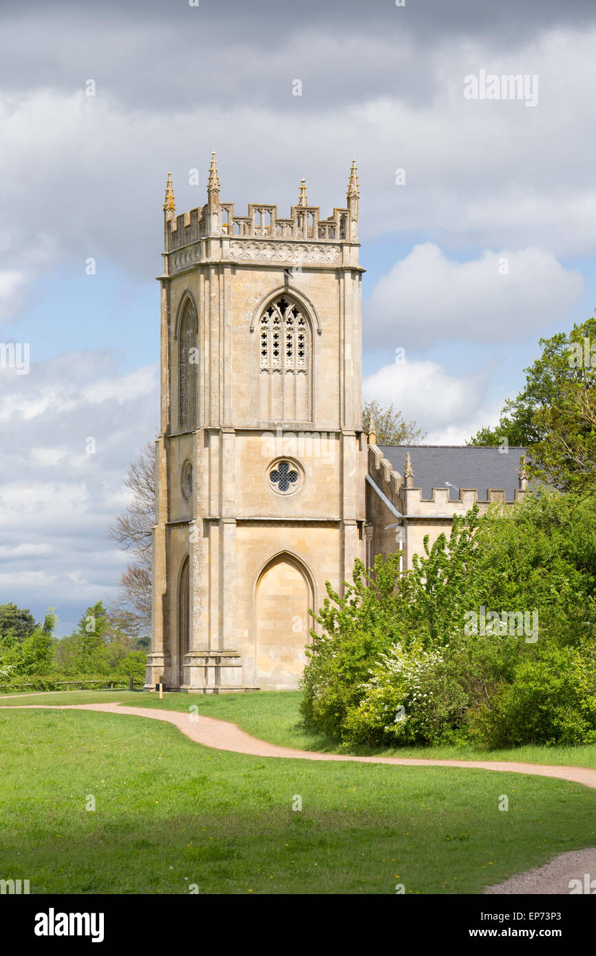 Croome Court's attractive parkland and St Mary Magdalene's Church by ...