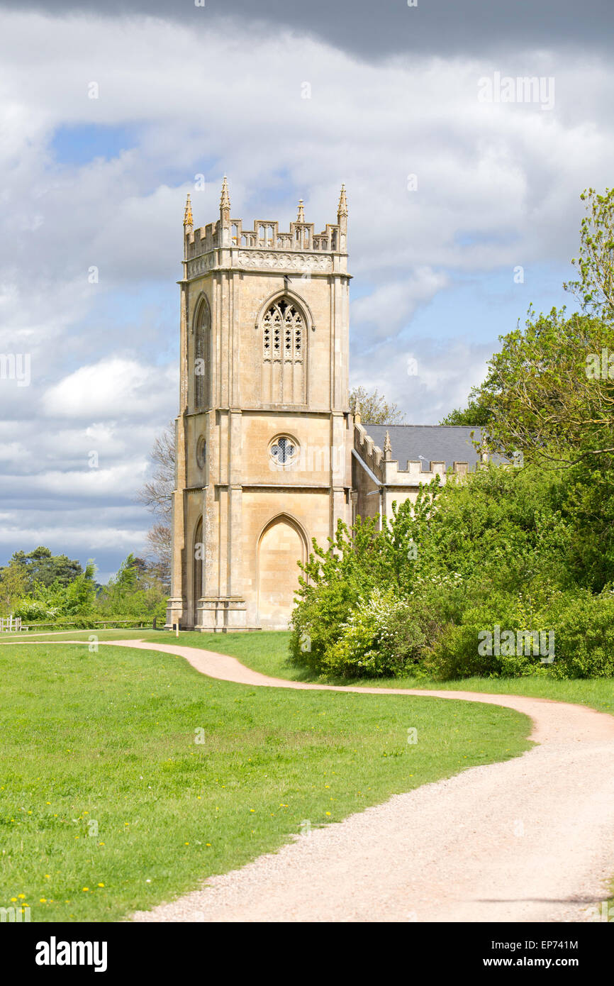 Croome Court's attractive parkland and St Mary Magdalene's Church by ...