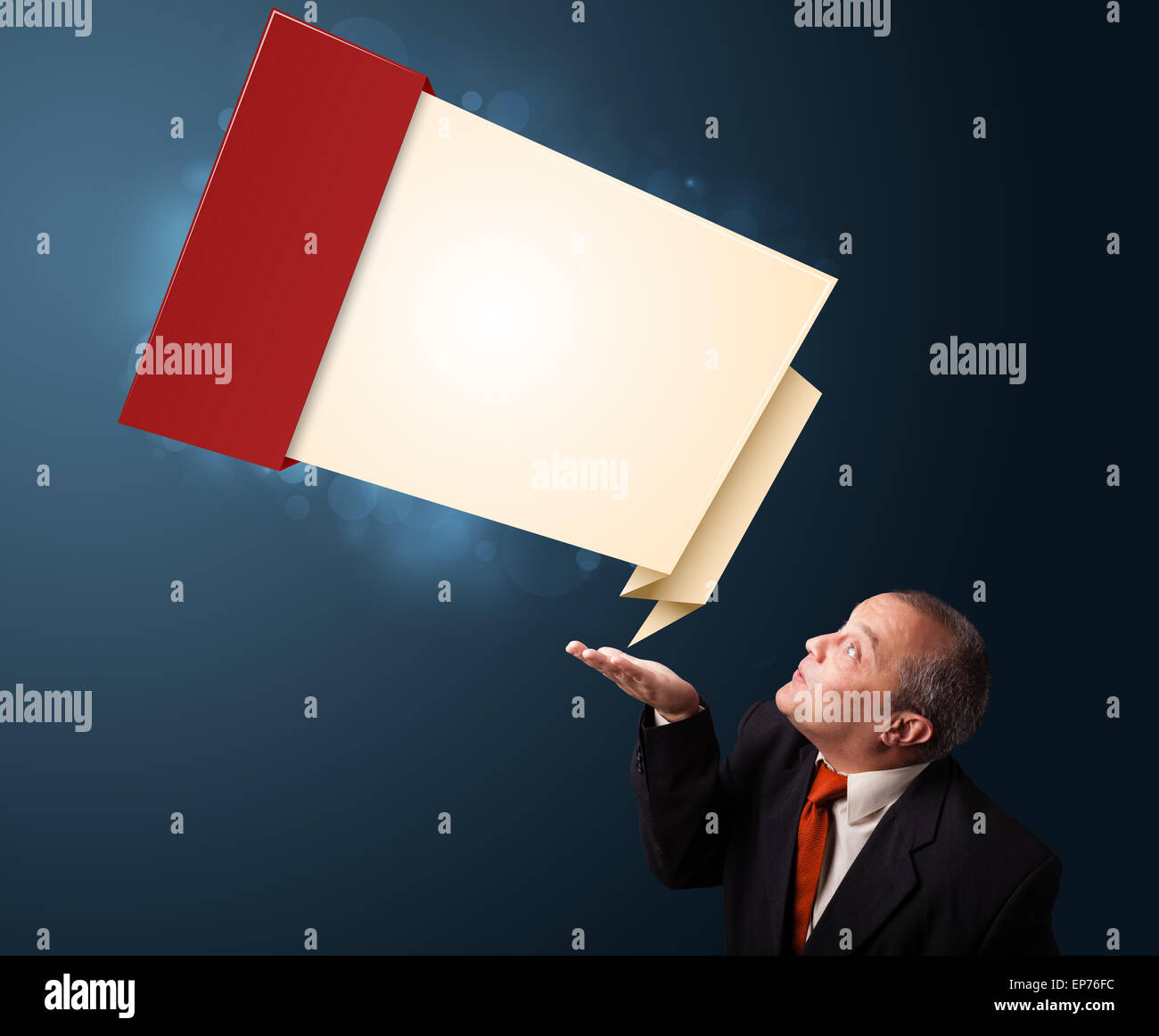 Funny businessman presenting modern hi-res stock photography and images ...
