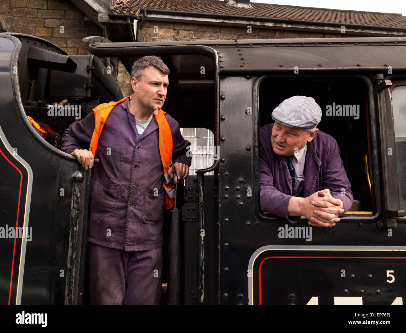 vintage steam locomotive 45428 Eric Treacy at Grosmont station,on The ...
