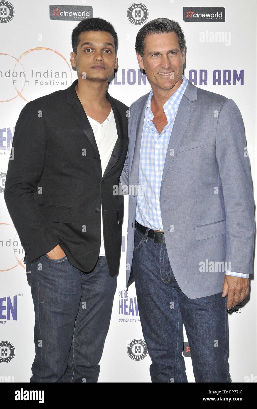 London, UK. Madhur Mittal & Mark Ciardi at the London Indian Film ...