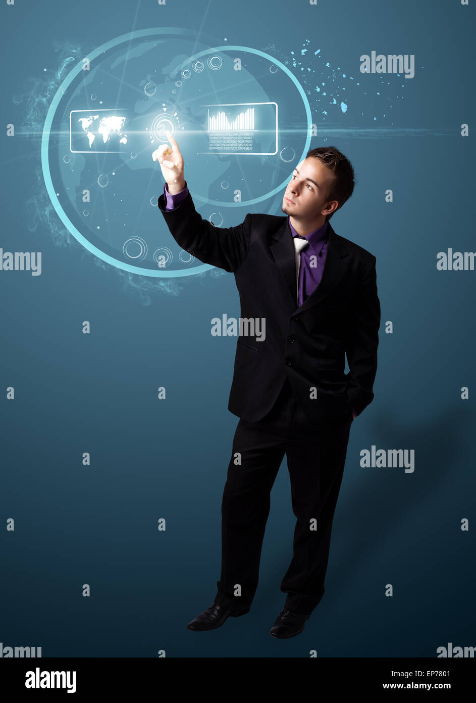 Digital navigation buttons hi-res stock photography and images - Alamy