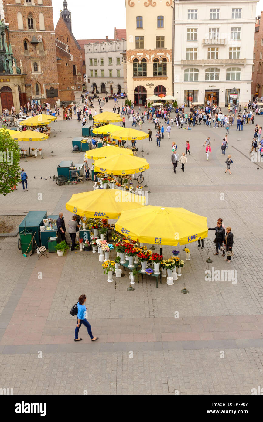 Krakows rynek glowny central square hi-res stock photography and images ...