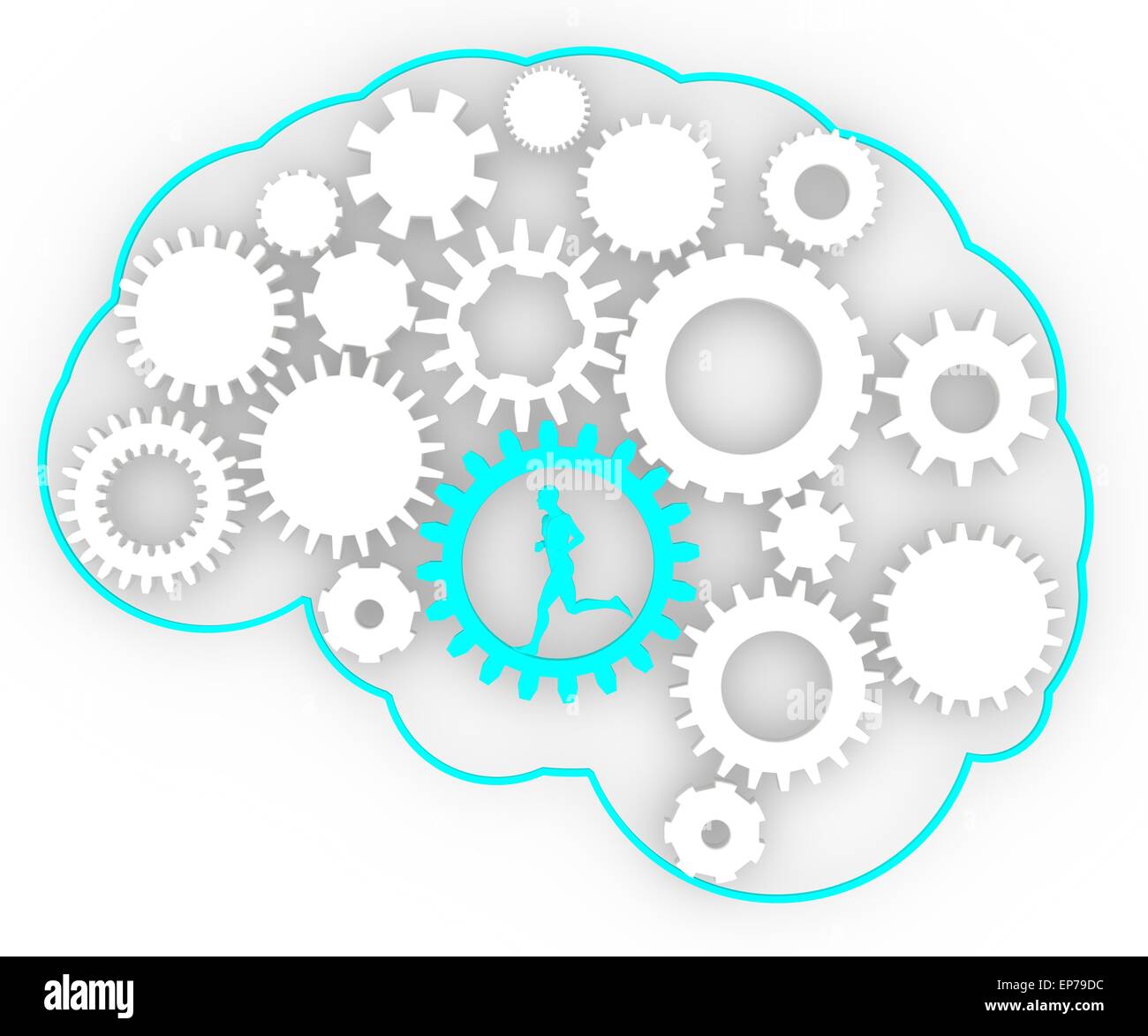 Mechanical drawing with cogs hi-res stock photography and images - Alamy
