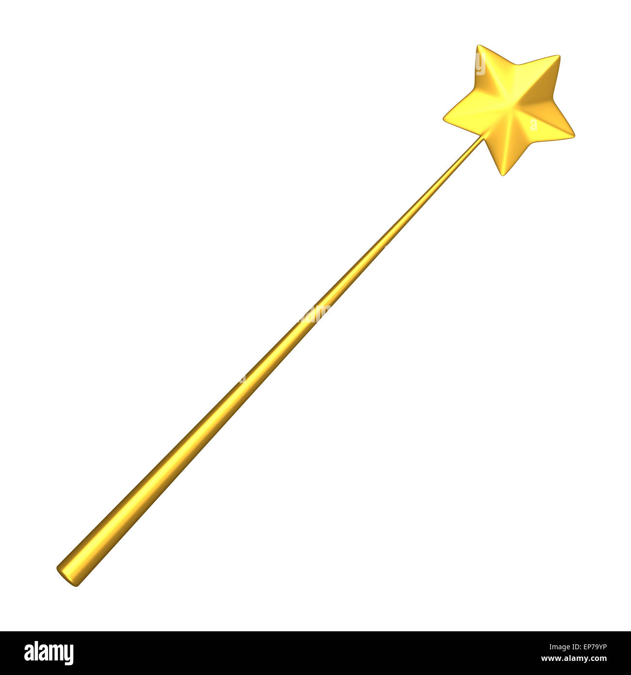 3D rendering of the wand Stock Photo - Alamy