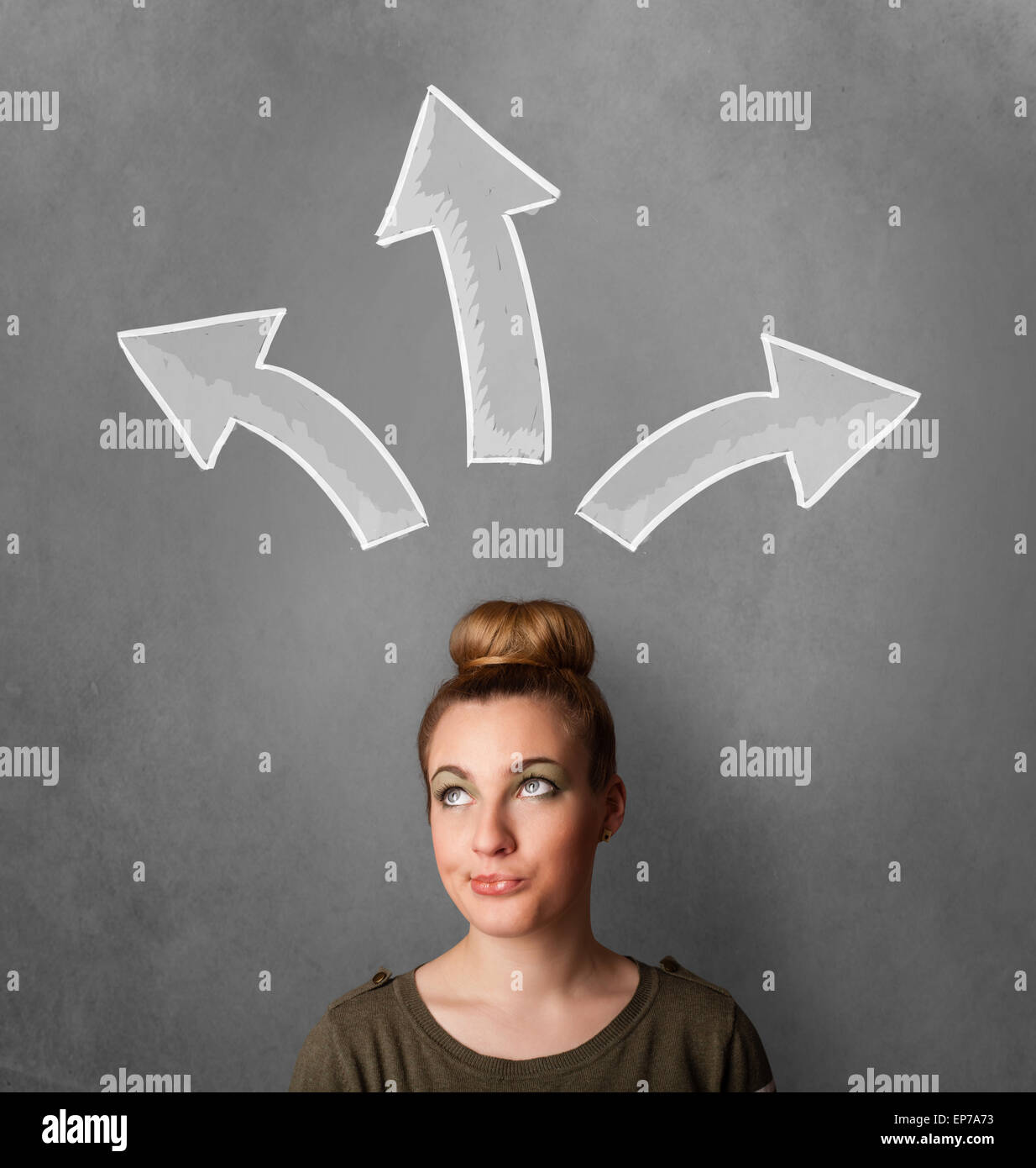 Person undecided hi-res stock photography and images - Alamy