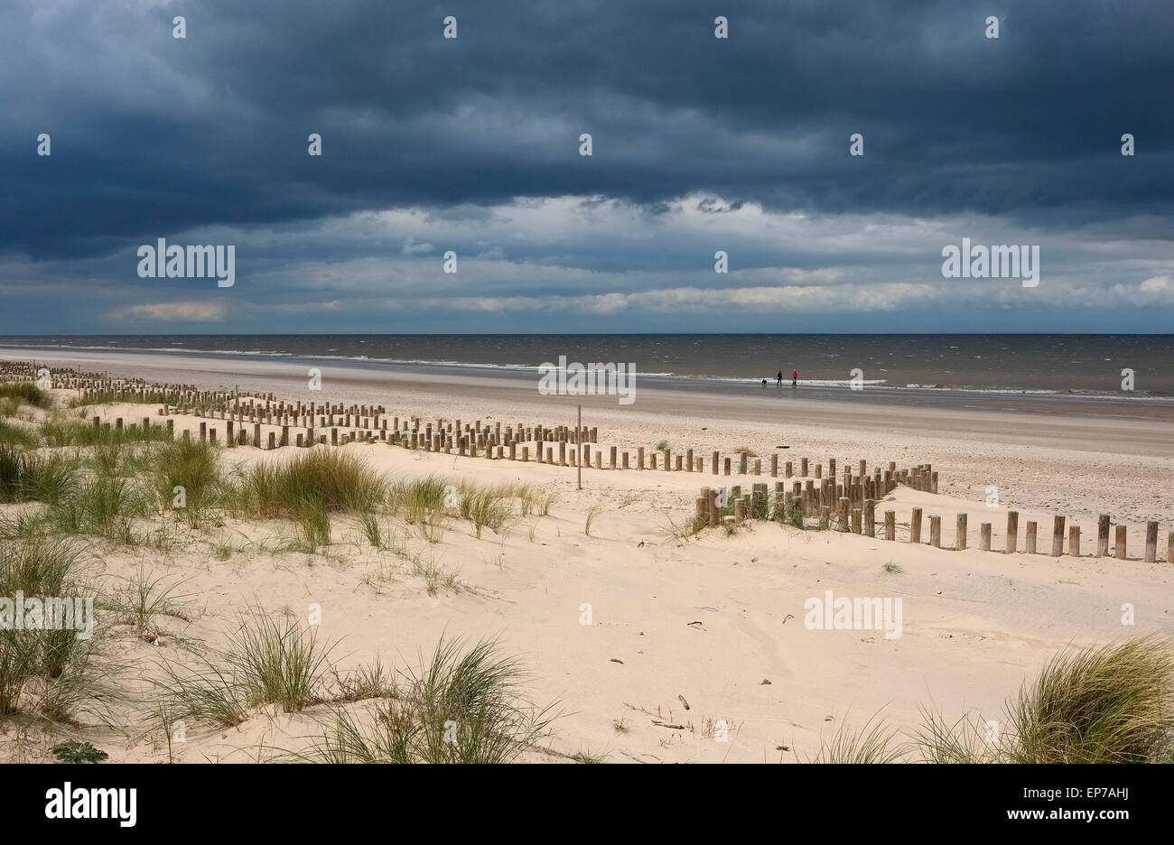 holme-next-the-sea beach, north norfolk, england Stock Photo - Alamy