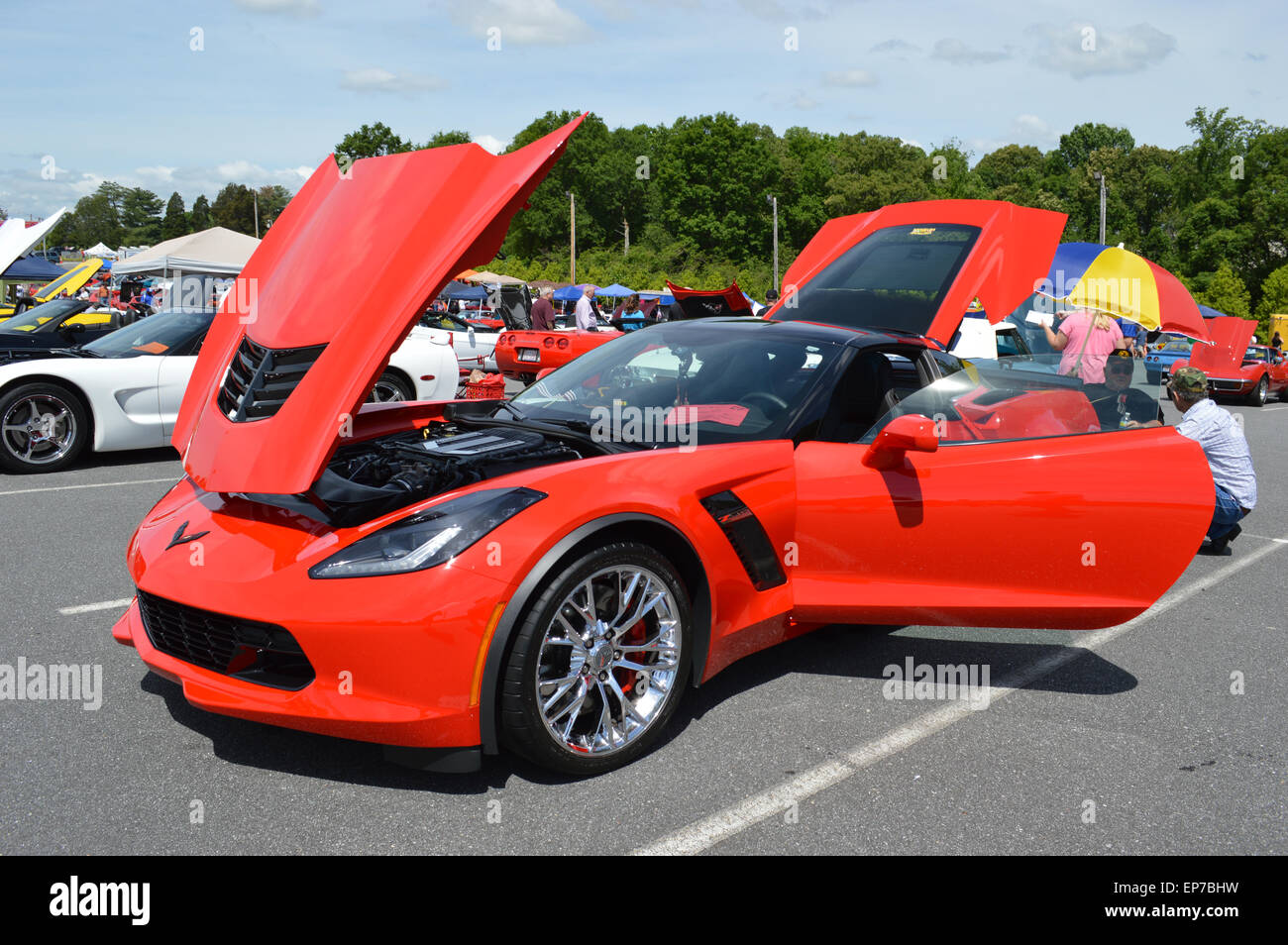 A Corvette Stingray C7 at a local car show Stock Photo - Alamy