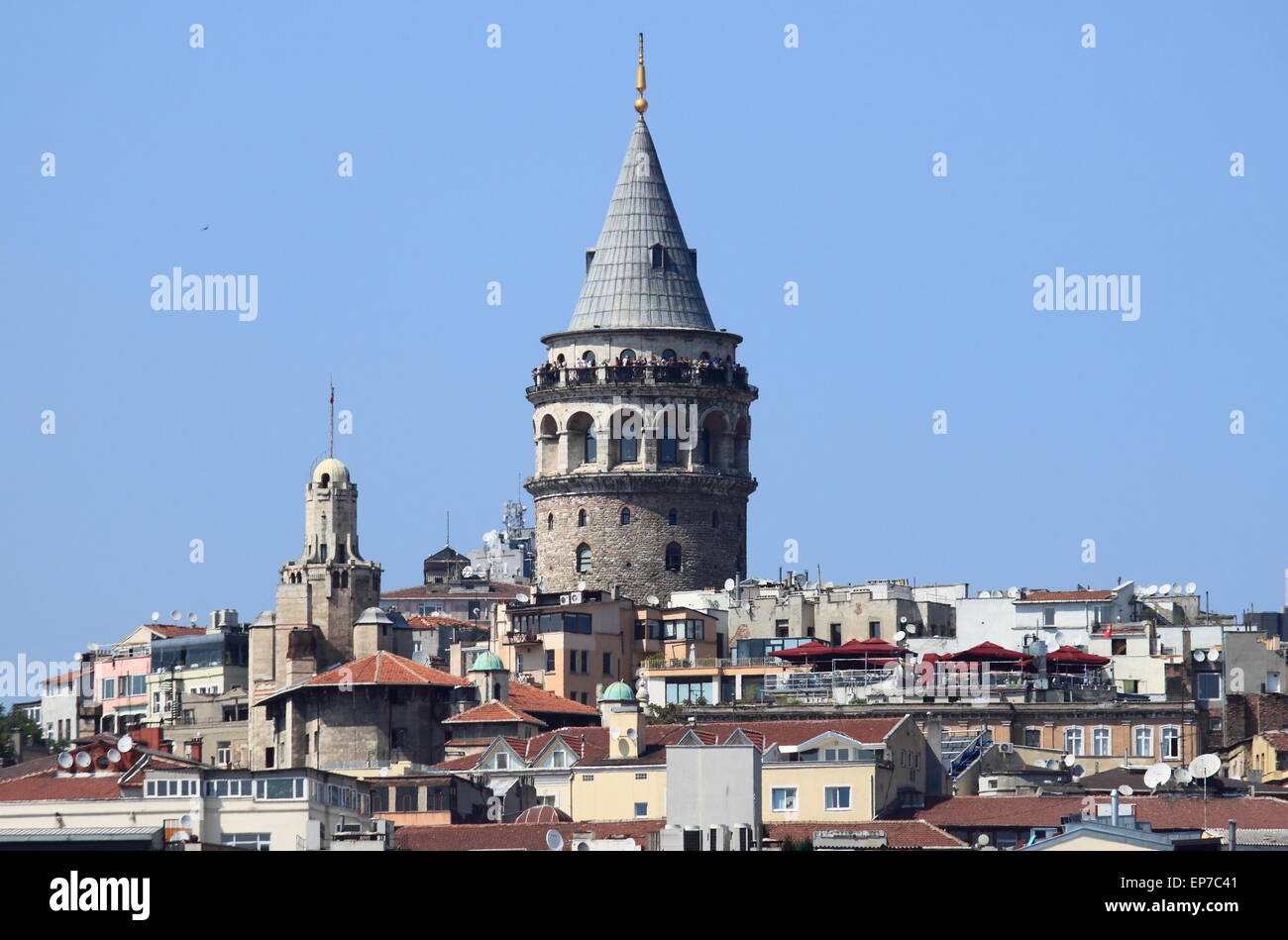 Galata Tower in Istanbul, Turkey Stock Photo - Alamy