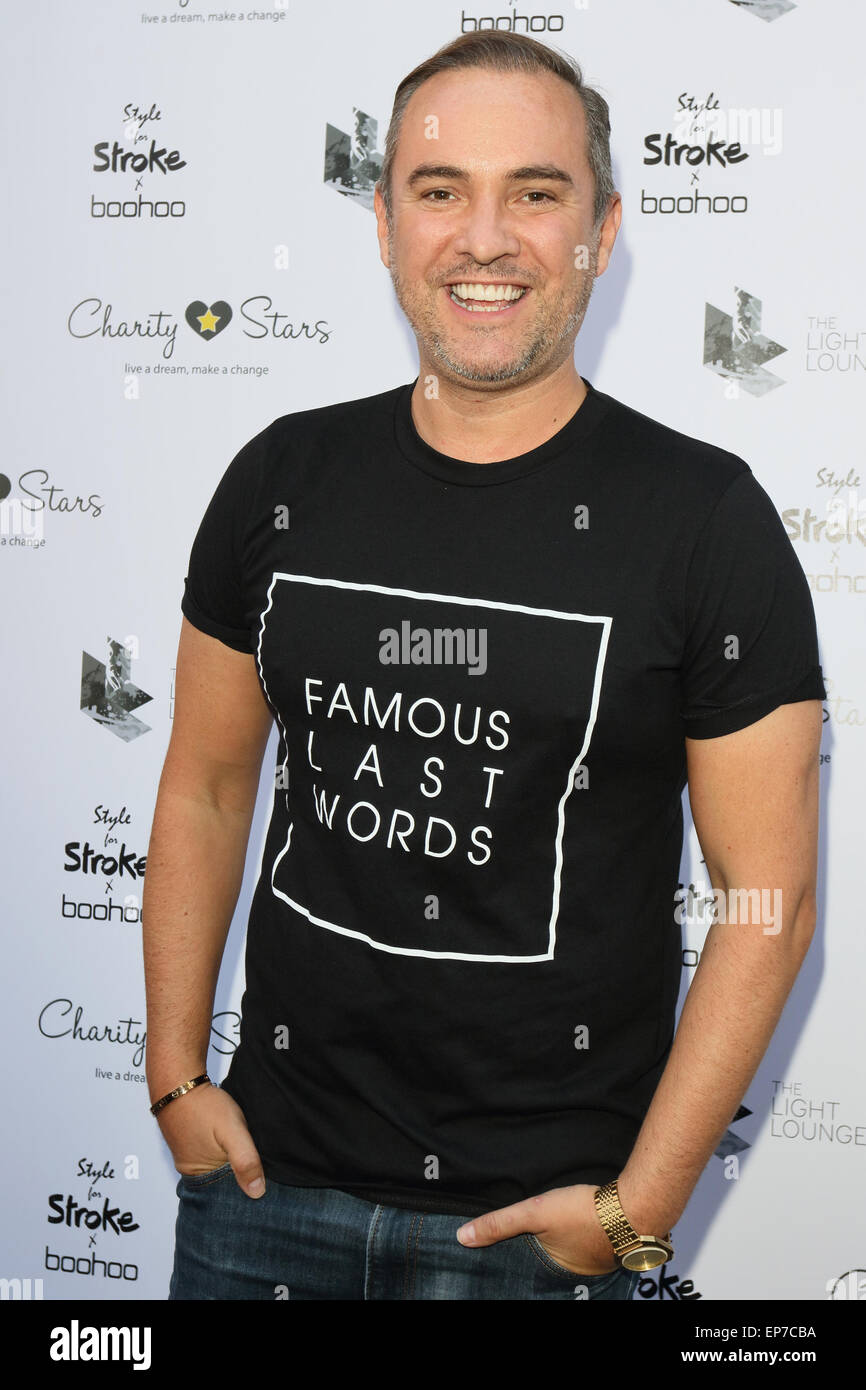 London, UK. Nick Ede at Style For Stroke T Shirt Launch Party at the ...