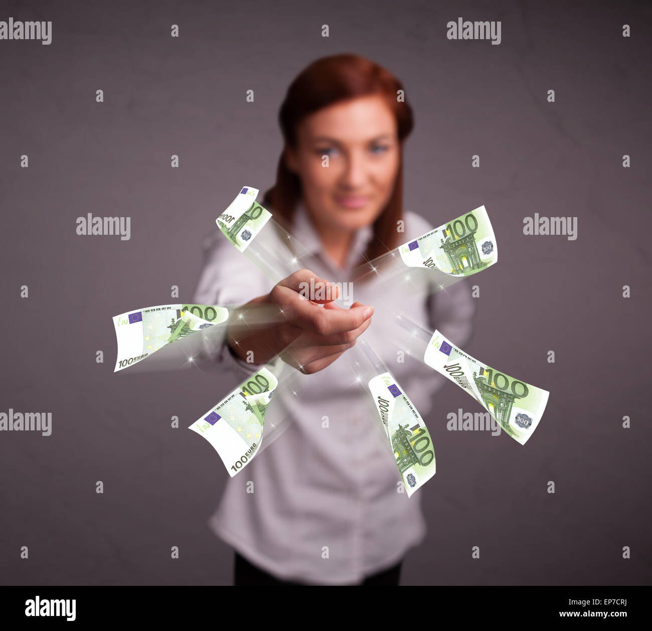 Euros winning woman hi-res stock photography and images - Alamy