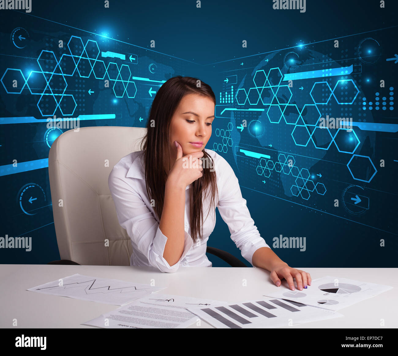 Futuristic documentation hi-res stock photography and images - Alamy