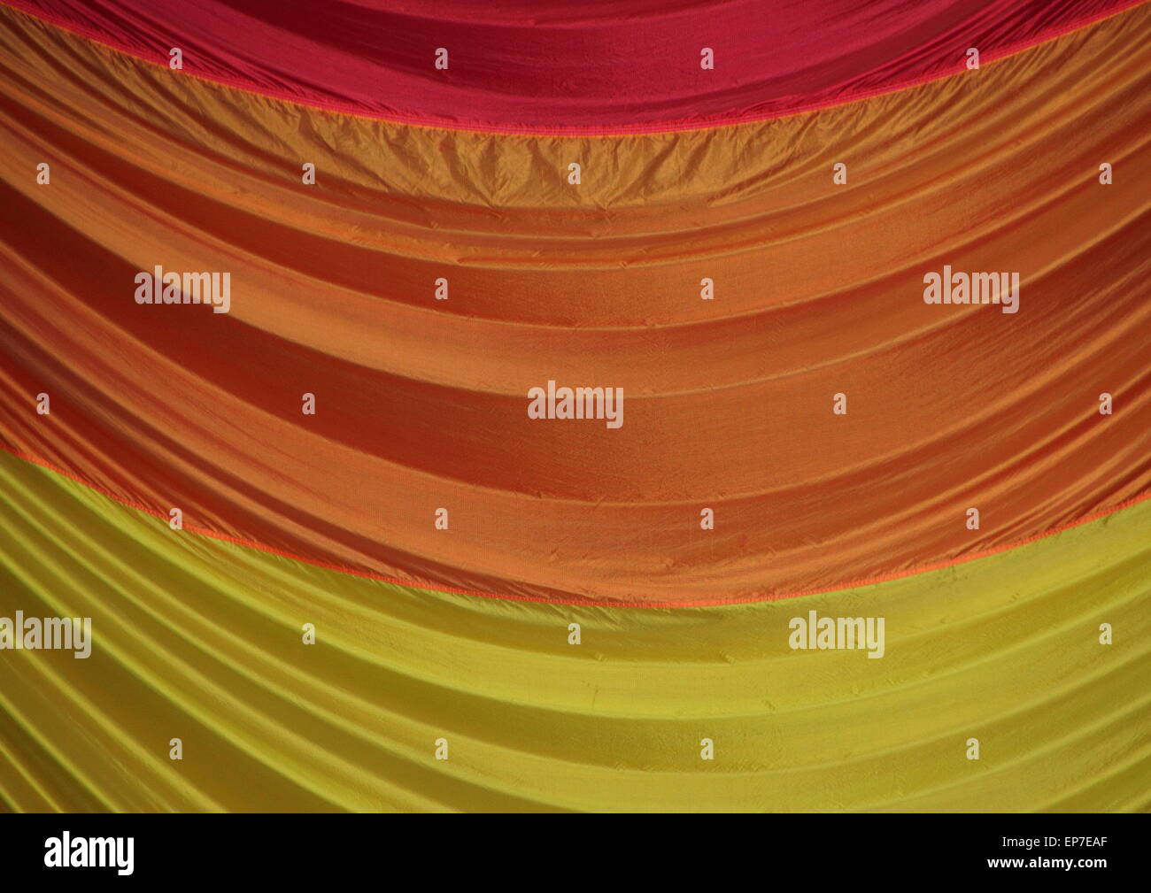 Segment of Parachute Fabric in Beautiful Colors Stock Photo - Alamy