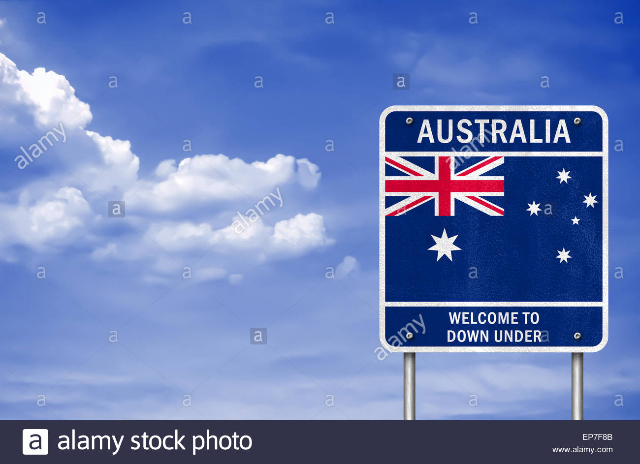 Welcome To Australia Sign at Jane Shepherd blog