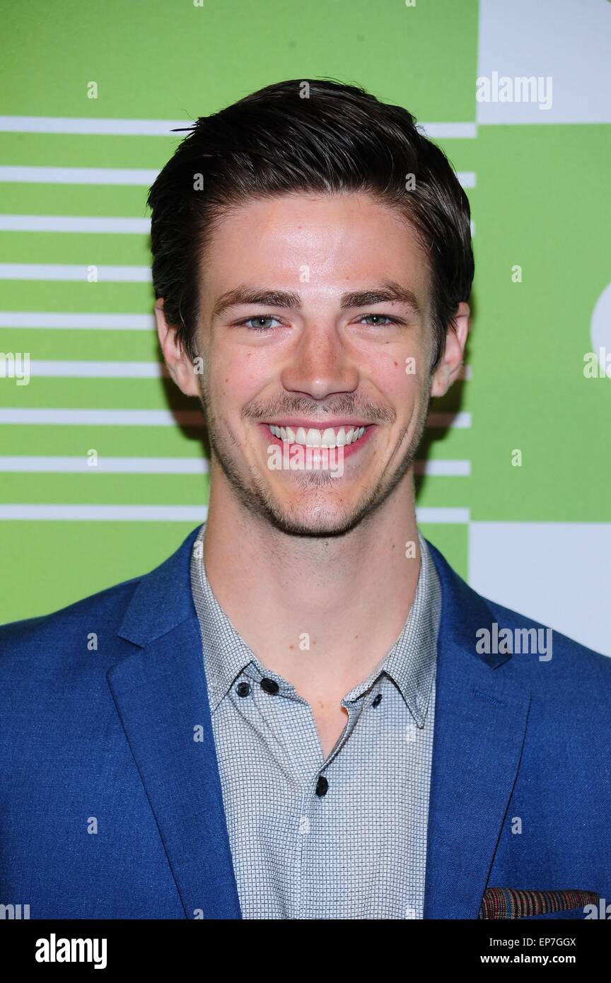 New York, NY, USA. 14th May, 2015. Grant Gustin at arrivals for The CW ...