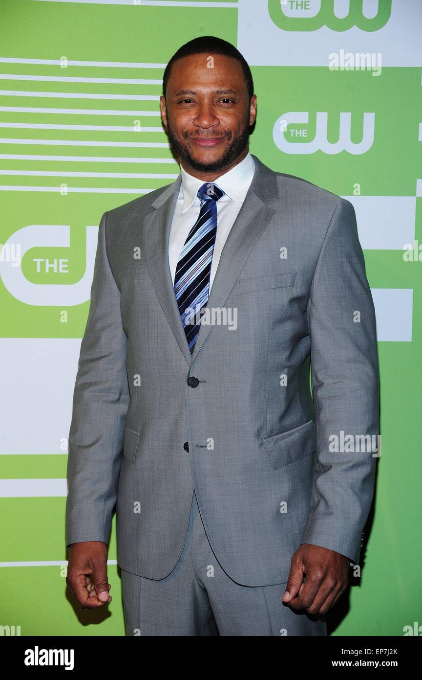 New York, NY, USA. 14th May, 2015. David Ramsey at arrivals for The CW ...
