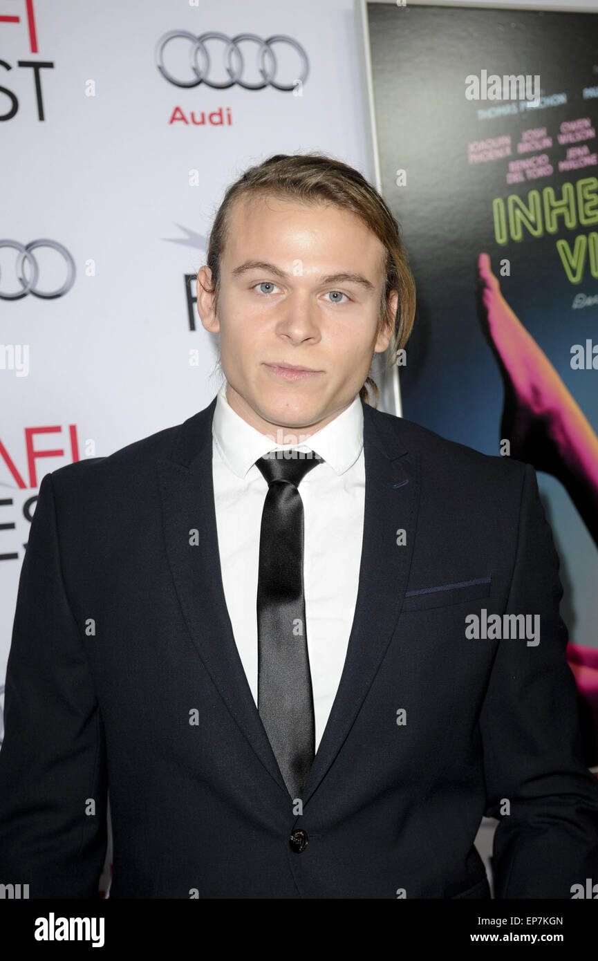 AFI FEST 2014 Premiere Of Inherent Vice Featuring: Jordan Christian ...