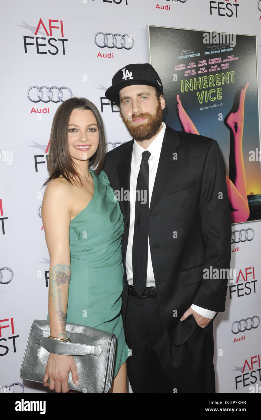 AFI FEST 2014 Premiere Of Inherent Vice Featuring: Michelle Sinclair ...