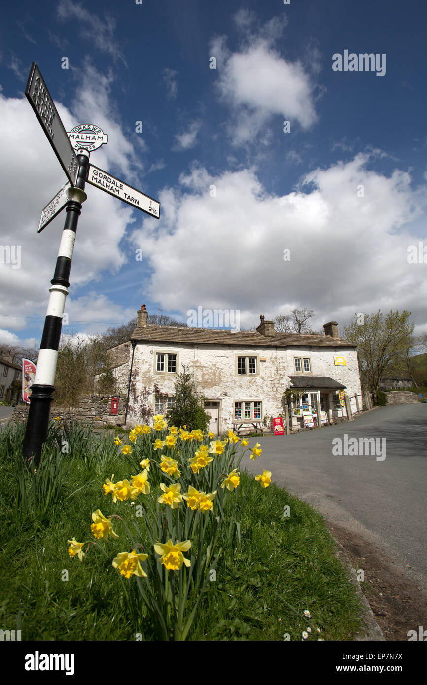 Old village shop in malham village hi-res stock photography and images ...
