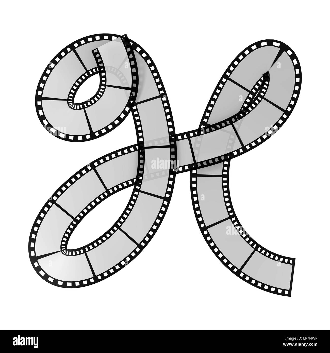 Film Strip Letters