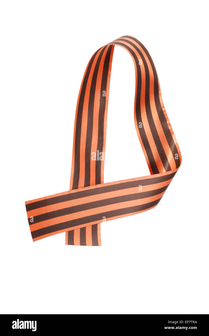 George Ribbon Isolated Stock Photo - Alamy