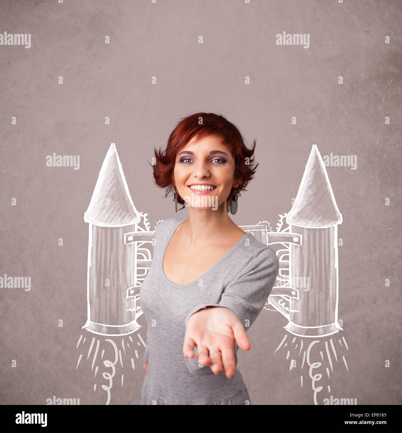 Rocket clipart hi-res stock photography and images - Alamy