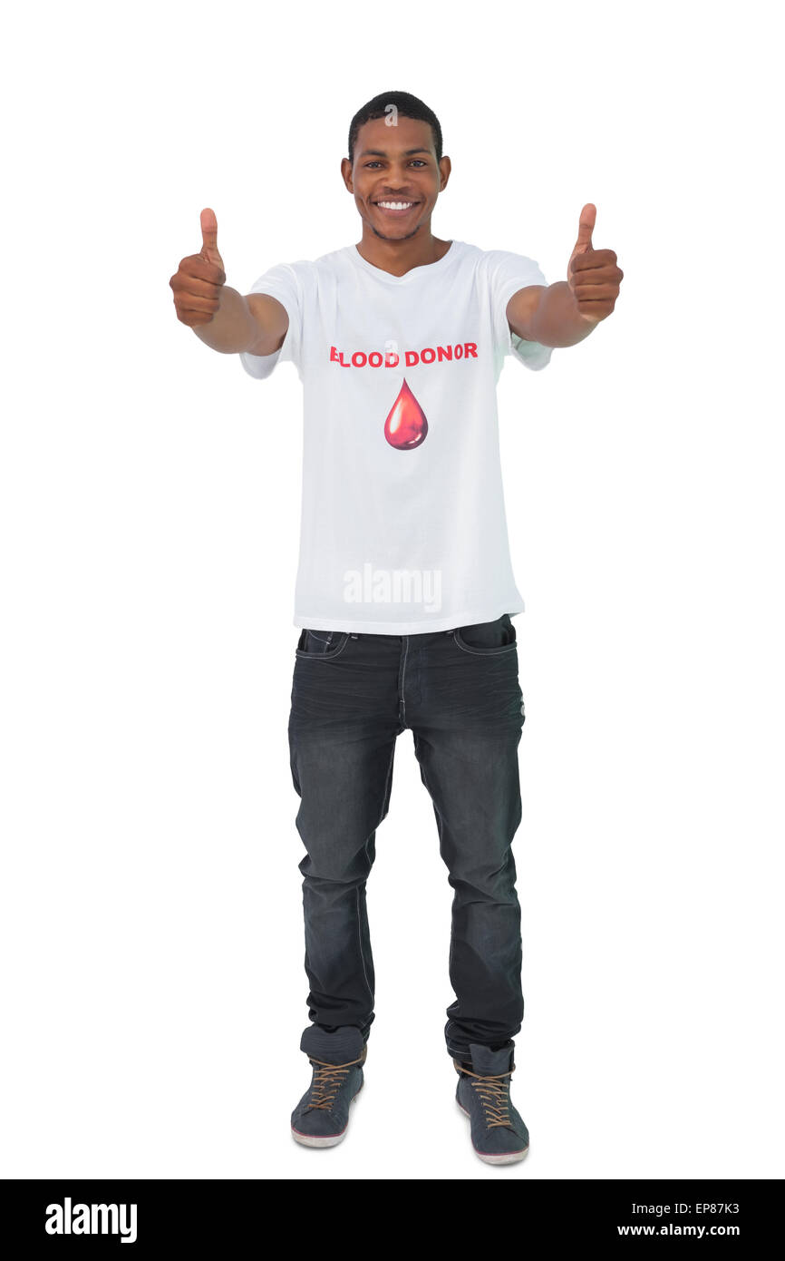 Male blood donor medical Cut Out Stock Images & Pictures - Alamy