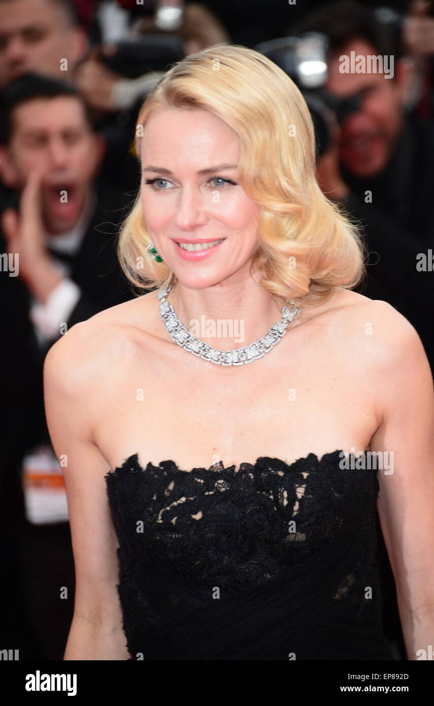 Cannes, France. 14th May, 2015. CANNES, FRANCE - MAY 14: Naomi Watts ...