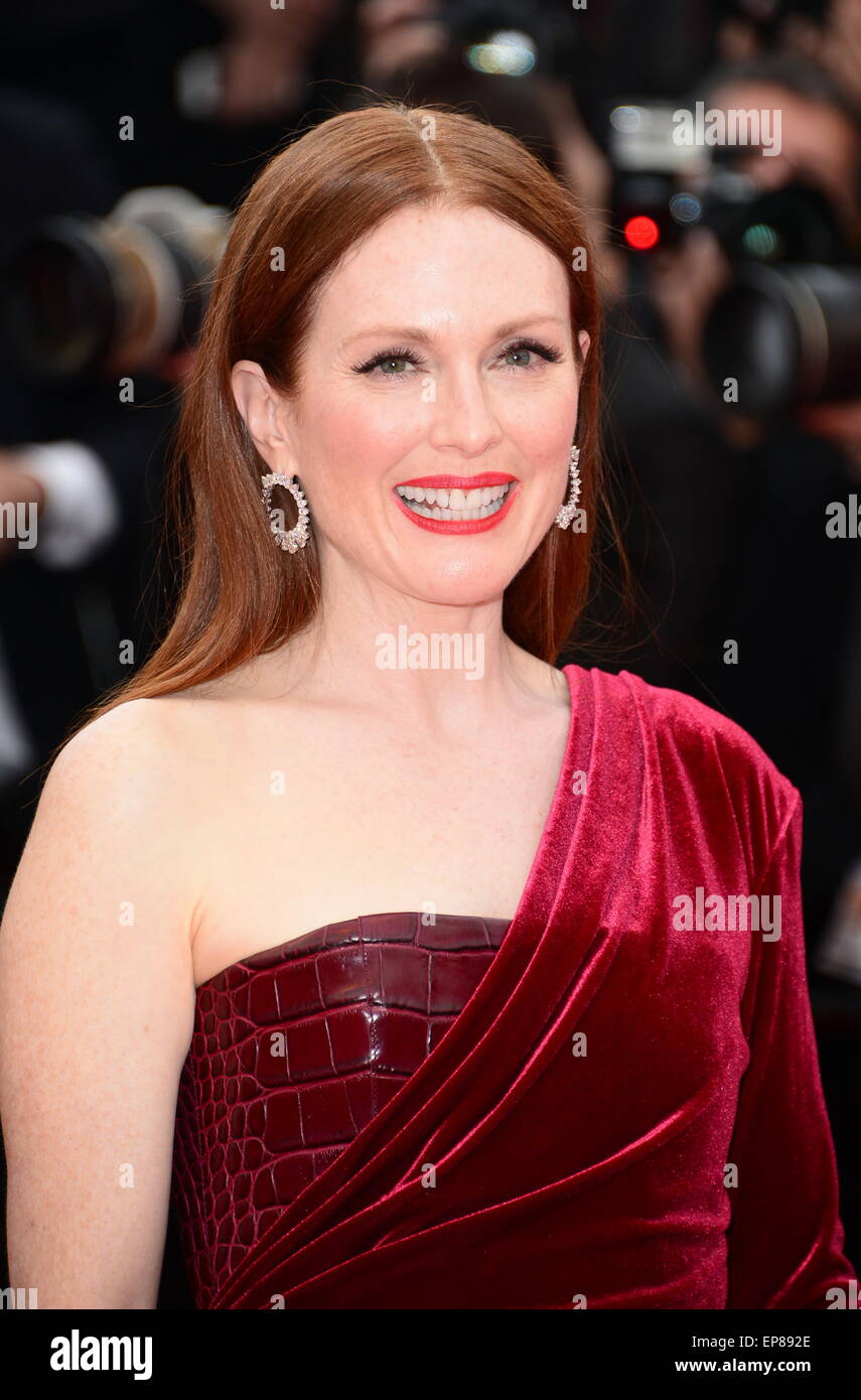 Cannes, France. 14th May, 2015. CANNES, FRANCE - MAY 14: Julianne Moore ...