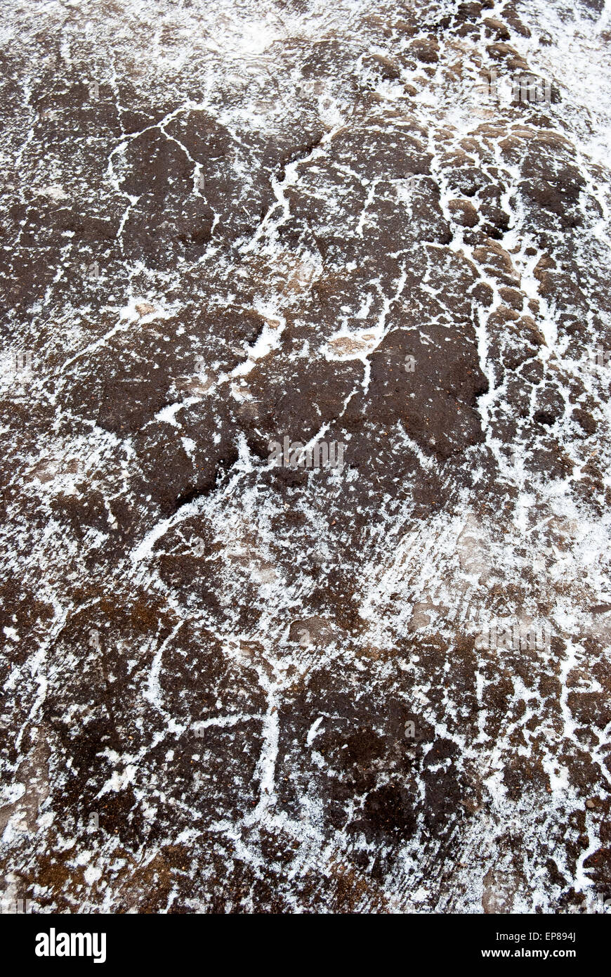 Mud Ice Footprint High Resolution Stock Photography and Images - Alamy