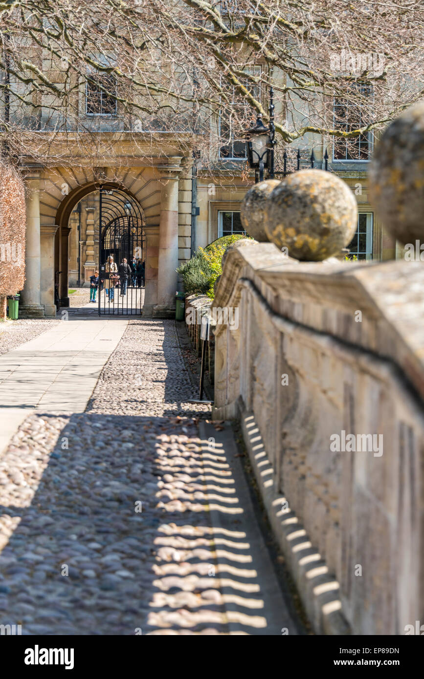 Clare bridge cambridge hi-res stock photography and images - Alamy