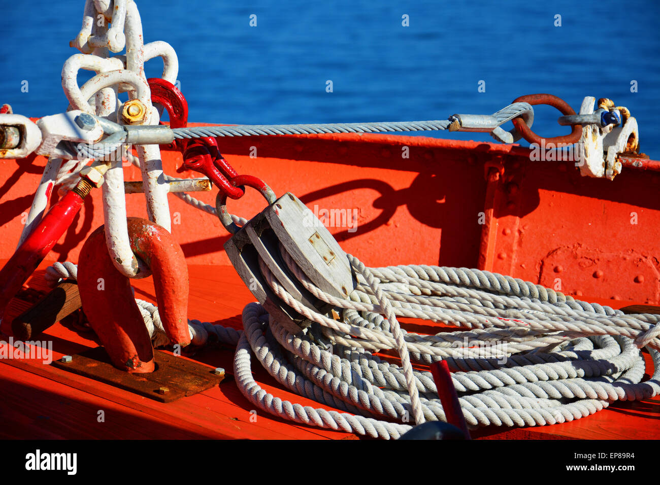 Detail lifeboat port hi-res stock photography and images - Alamy