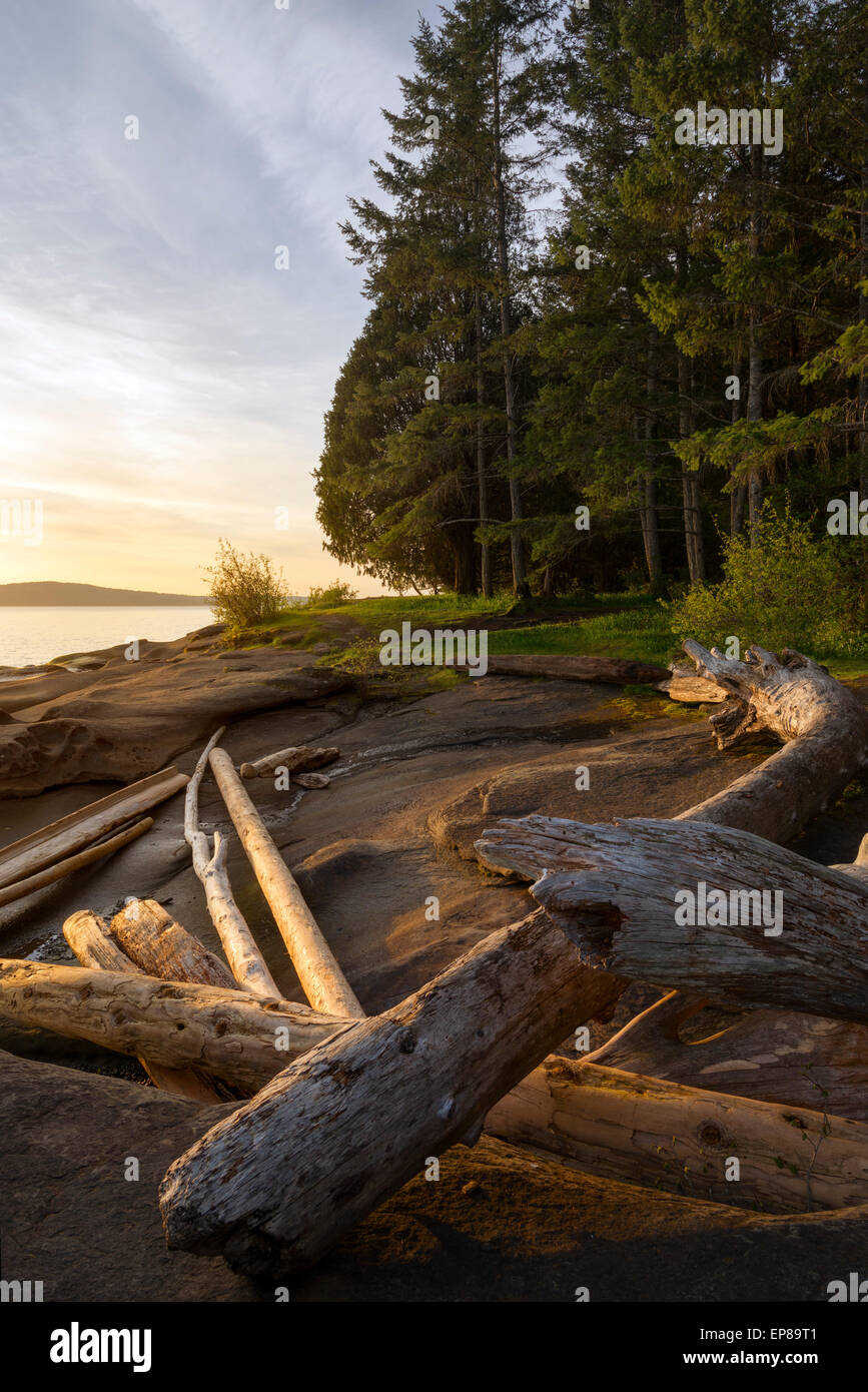 Sunrise at Roberts Memorial Park Stock Photo - Alamy