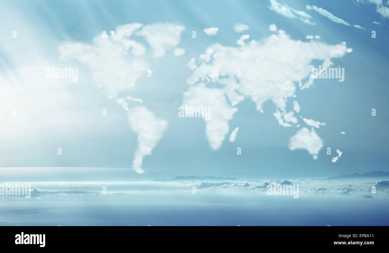 World countries map hi-res stock photography and images - Alamy