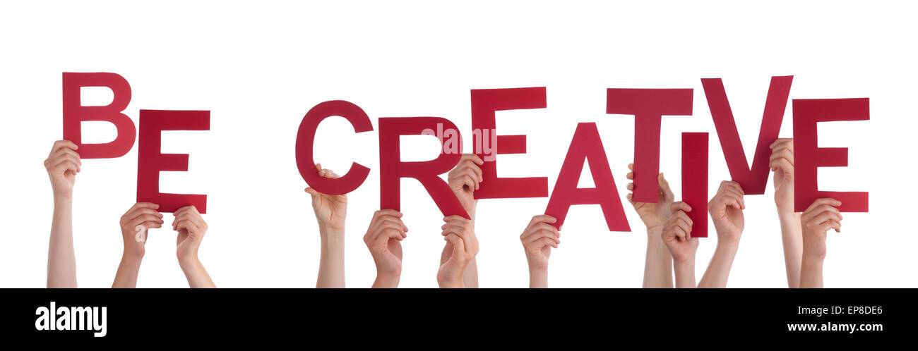 Creative word hi-res stock photography and images - Alamy