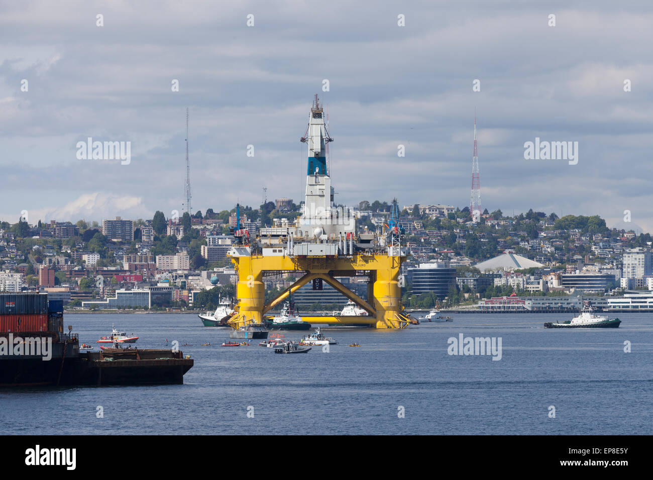 Seattles elliott bay hi-res stock photography and images - Alamy