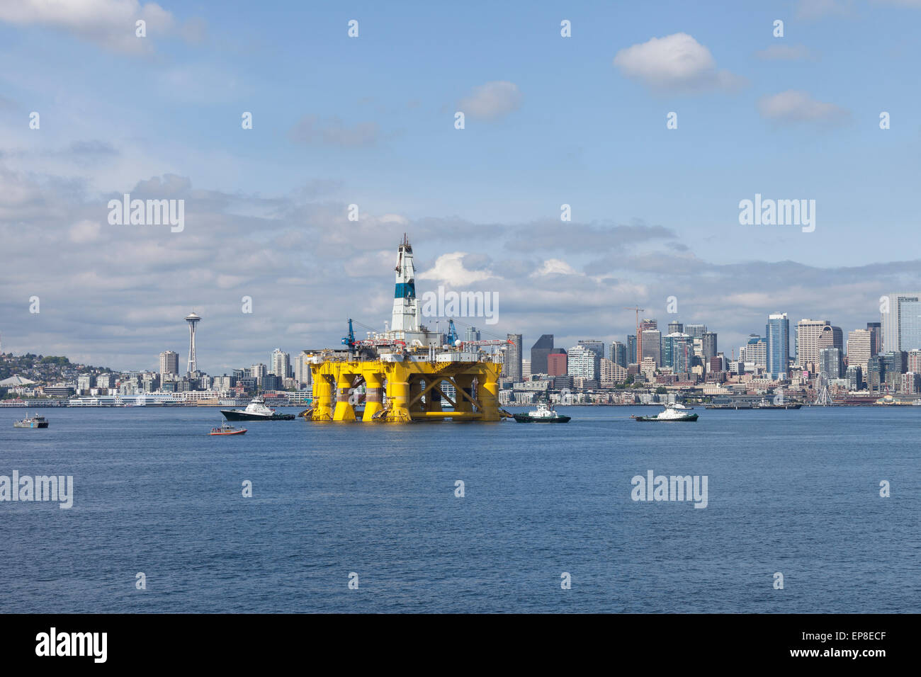 Seattles Downtown Skyline High Resolution Stock Photography and Images ...
