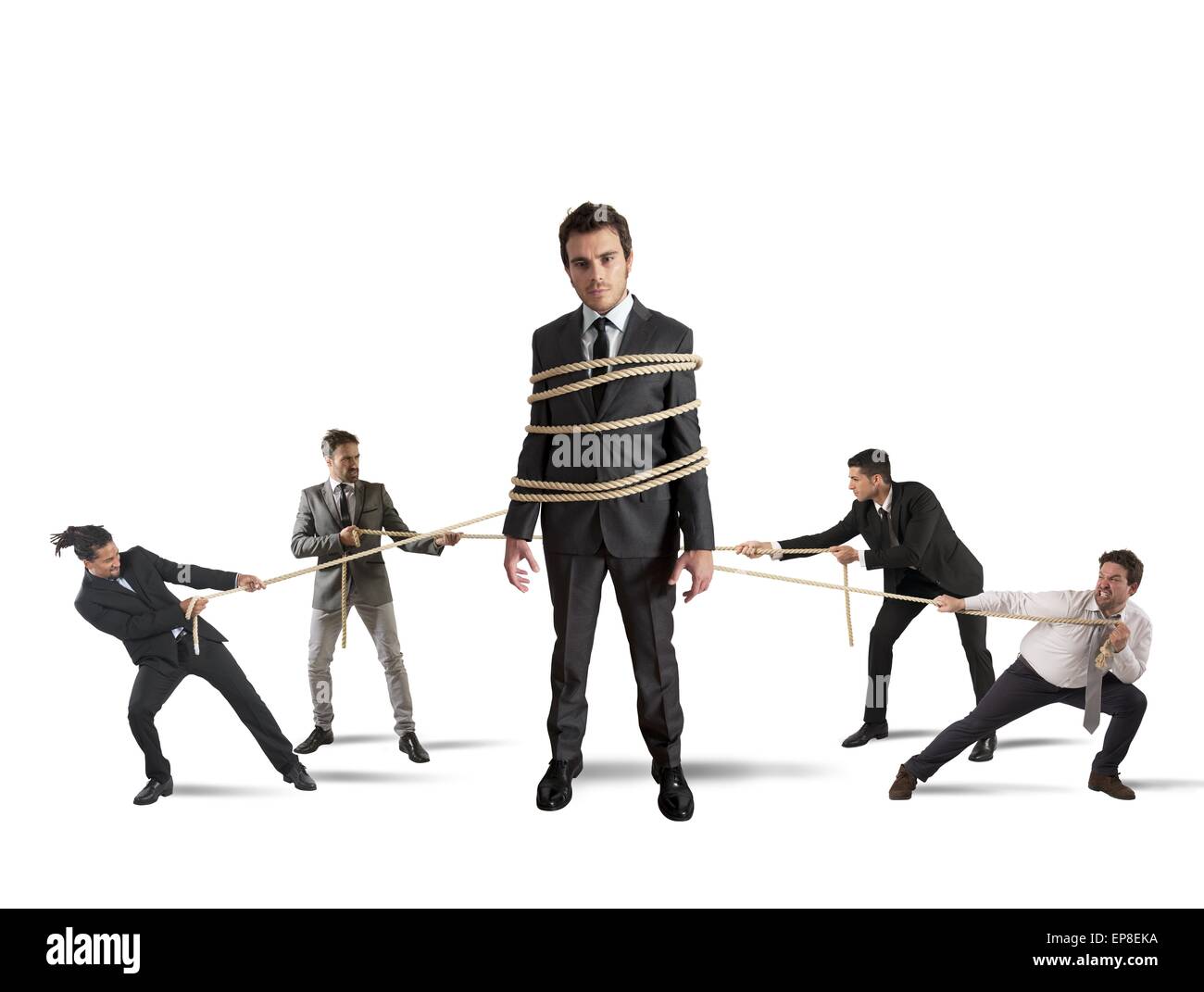 Teamwork and strength through unity Stock Photo - Alamy