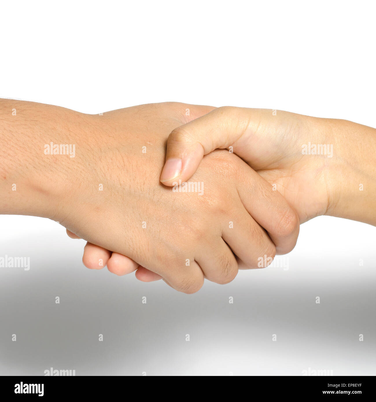 two people shake hands business concept Stock Photo - Alamy