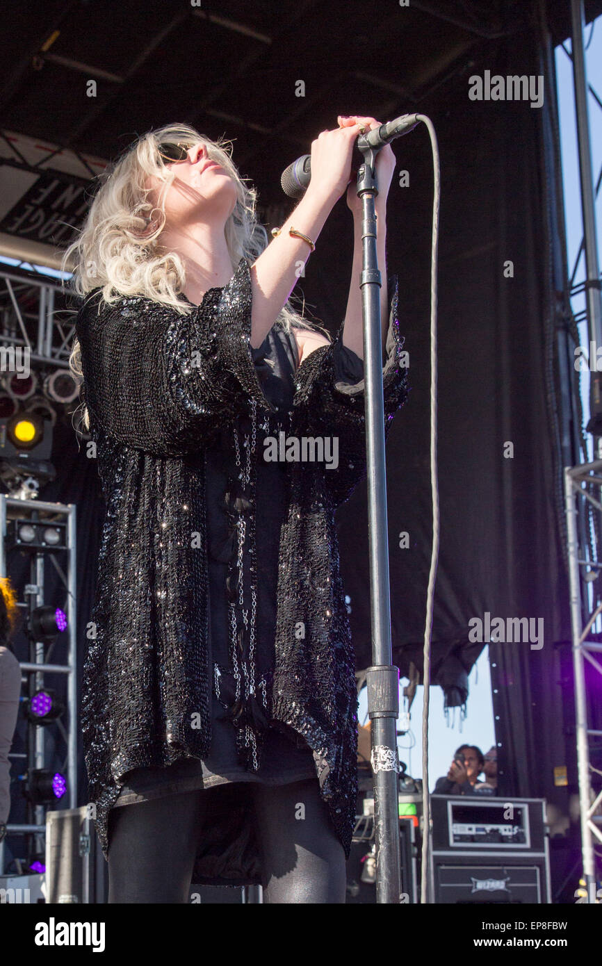May 9, 2015 - Somerset, Wisconsin, U.S - Singer TAYLOR MOMSEN of Thre ...
