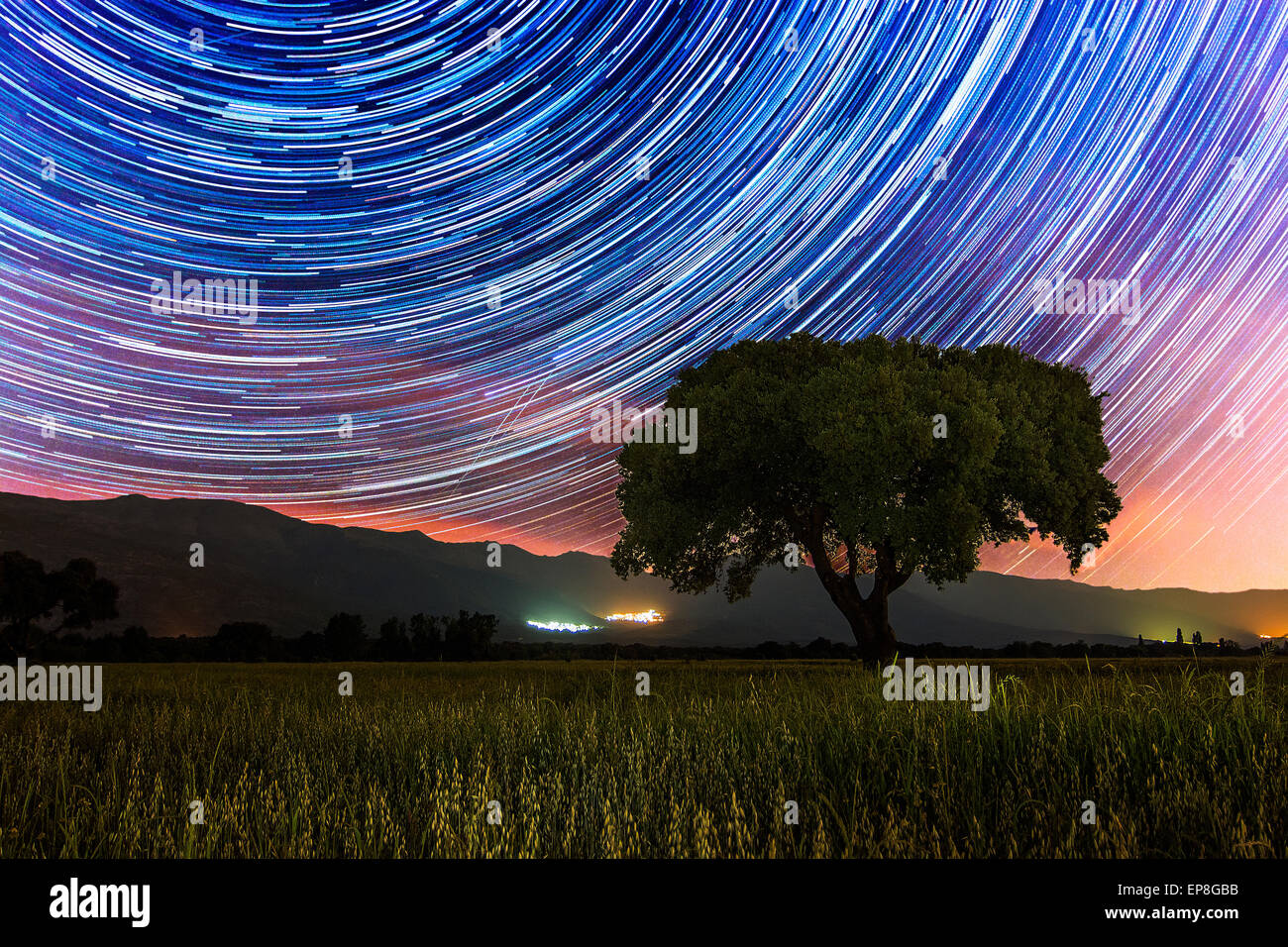 Space spin stars light hi-res stock photography and images - Alamy