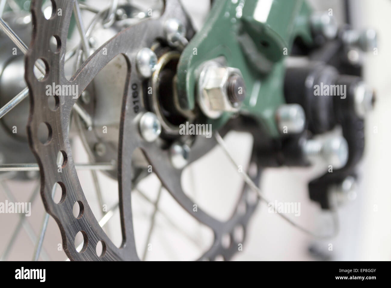 Close up Bicycle disc brake Stock Photo - Alamy