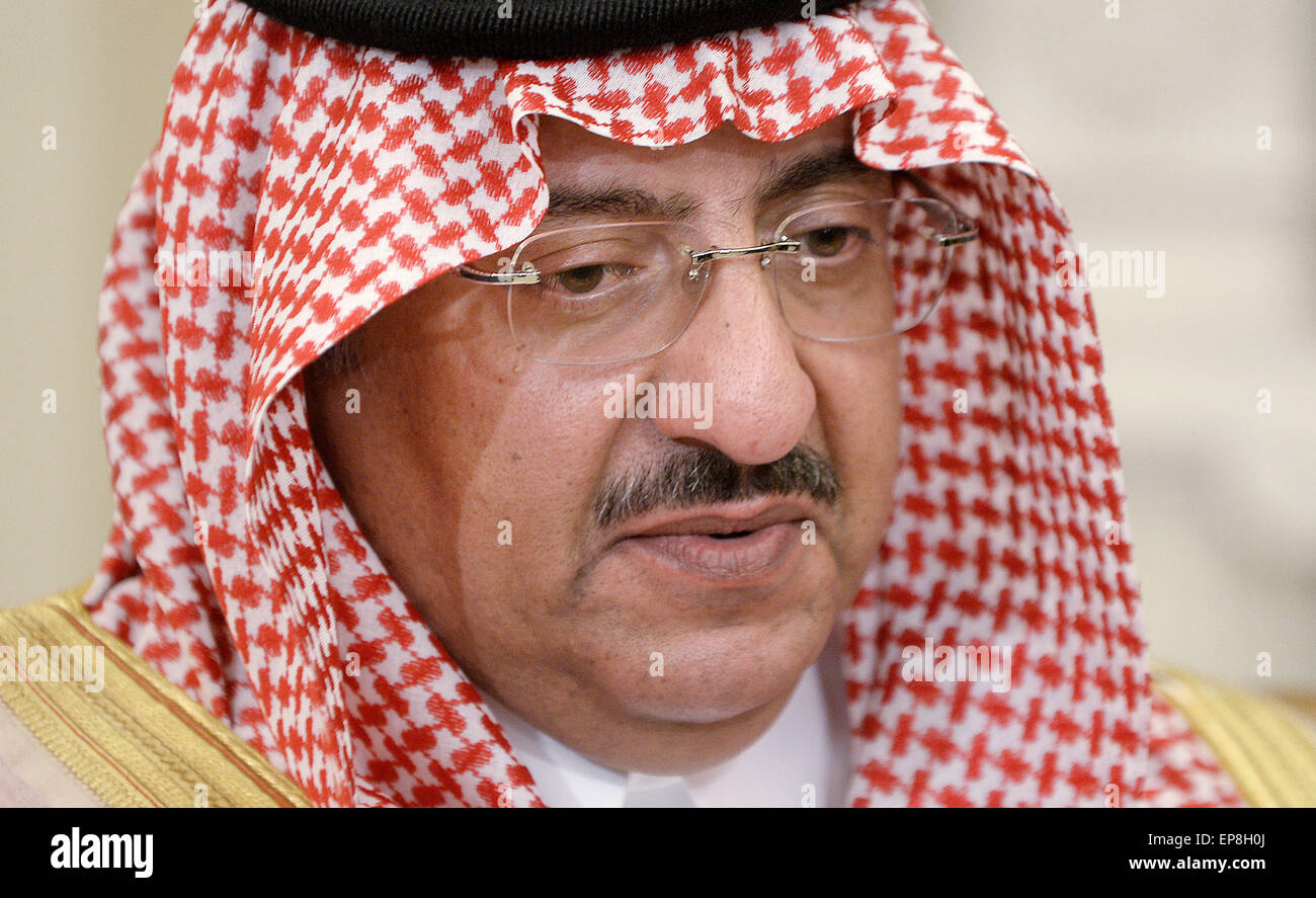 Washington, DC. 13th May, 2015. Crown Prince Mohammed bin Nayef of ...