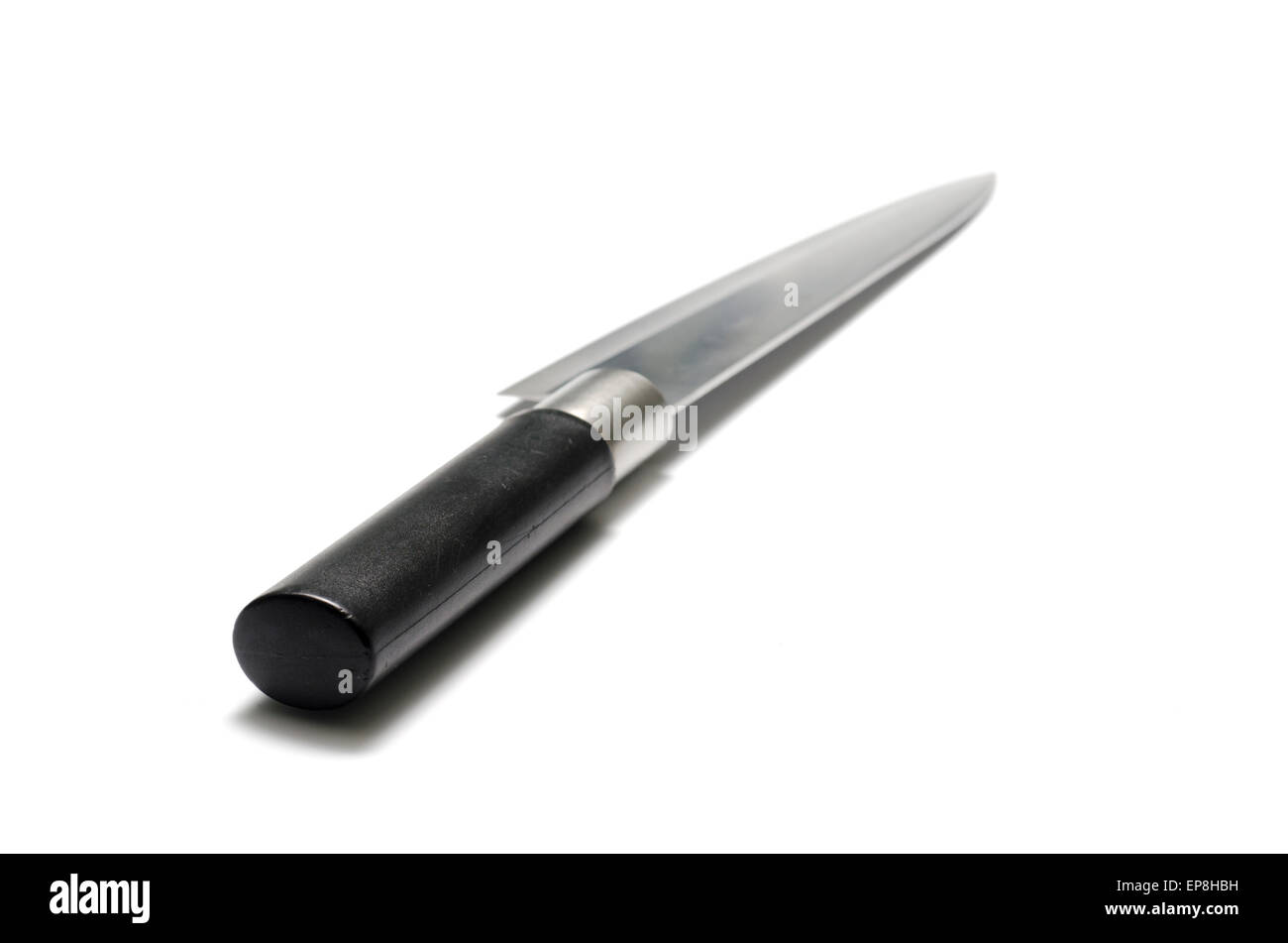 kitchen knife on a white background Stock Photo - Alamy