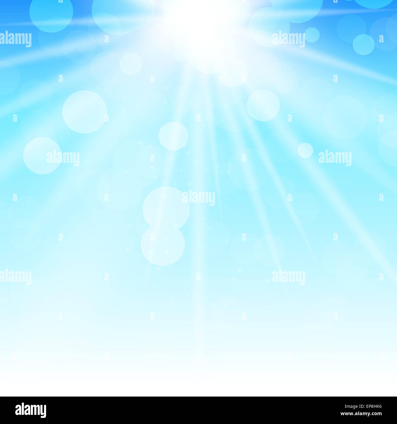 Natural Sunny Background Vector Illustration Stock Vector Image & Art ...