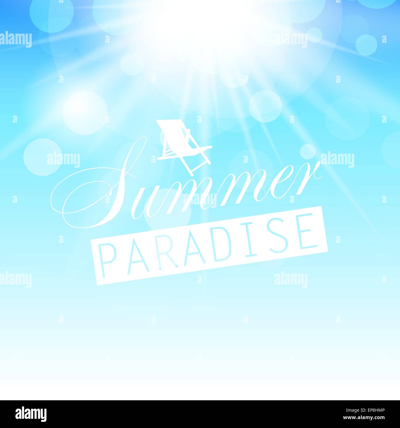 Natural Sunny Background Vector Illustration Stock Vector Image & Art ...