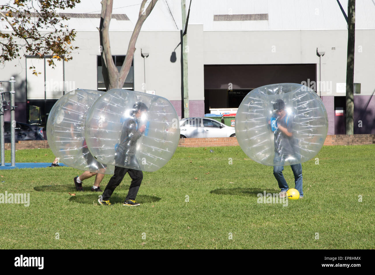 , bubble soccer australia hi-res stock photography and images - Alamy