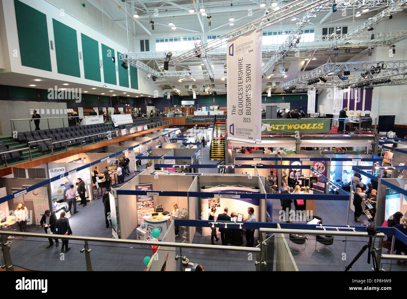 Cheltenham, UK. 14th May, 2015. Inaugural Gloucestershire Business Show ...