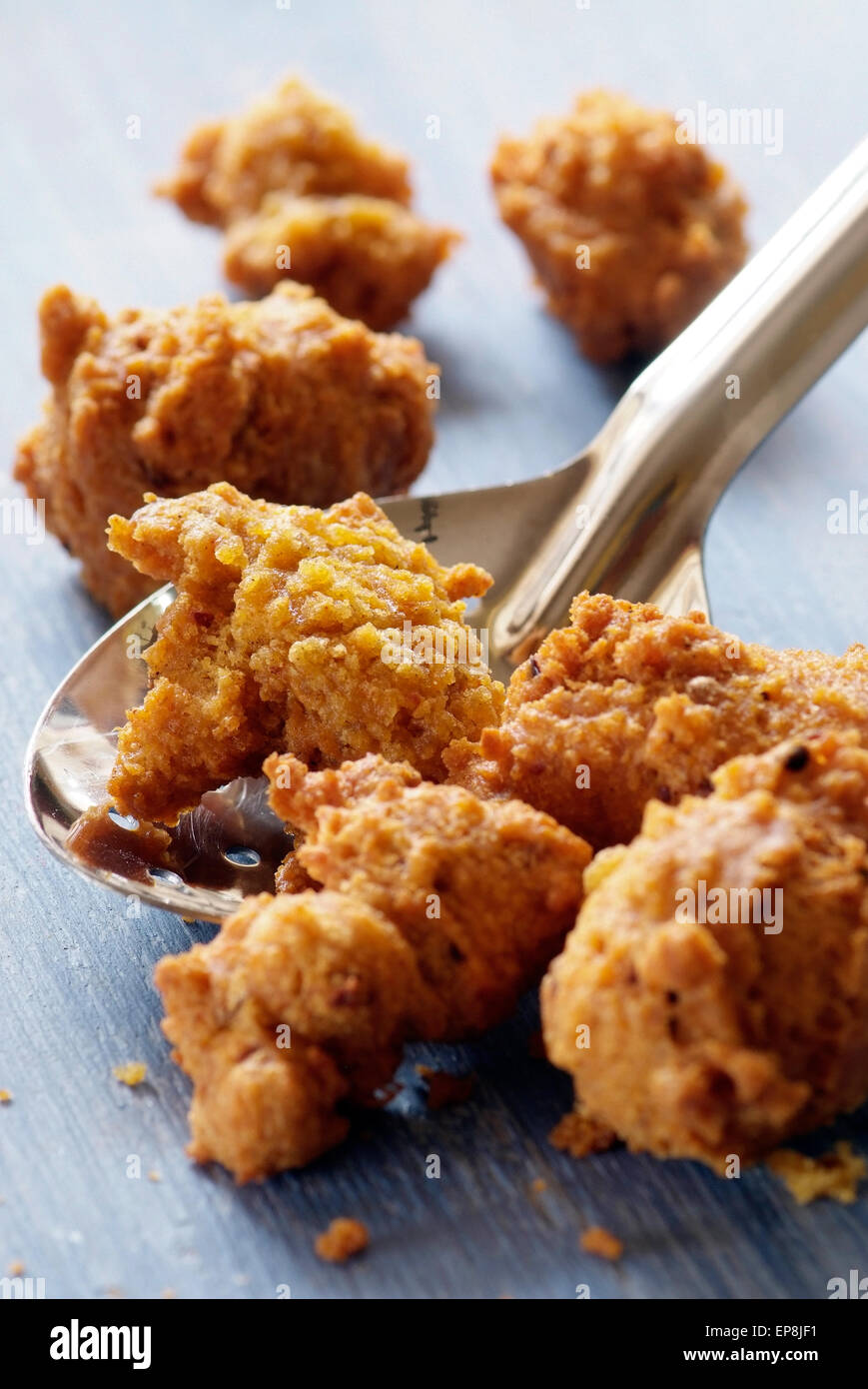 Chilli bites are an old Cape Malay recipe , made fom chick pea, flour ...